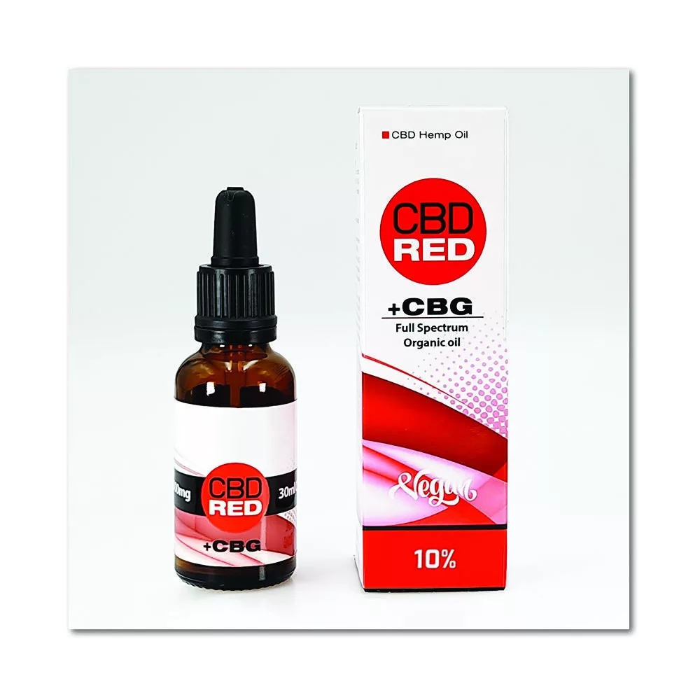 CBD RED ® CBD Olaj 30ml. 3000mg. Full Spectrum Pipettás adagolóval ...